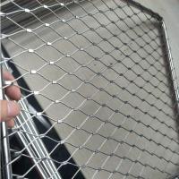 China Stainless Steel Rope Wire Mesh 304/316 for Zoo Enclosures for sale