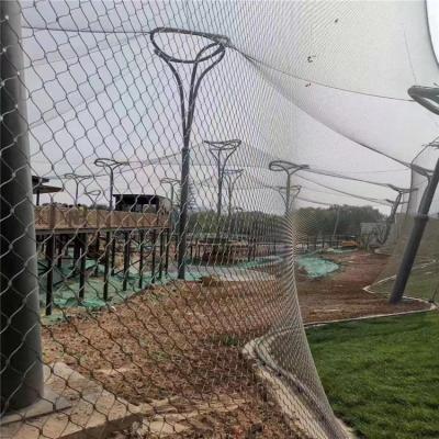 China Stainless Steel Rope Mesh 20x20mm 304/316 for Zoo Aviary Decoration for sale