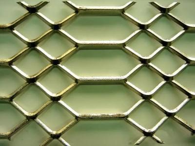 China 4mm Carbon Steel Gothic Expanded Metal Mesh for Decoration for sale