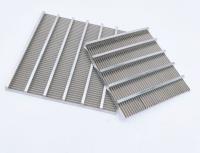 China 0.2mm SS304 Wedge Wire Screen Flat Panel Customized for sale