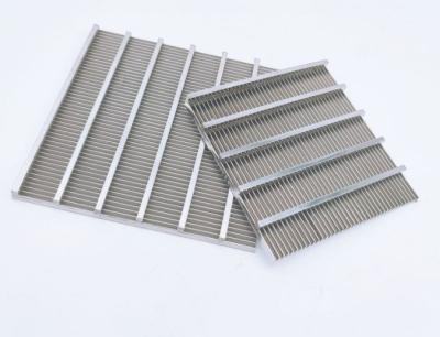 China 0.2mm SS304 Wedge Wire Screen Flat Panel Customized for sale