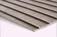 China SS 304 Flat Wedge Wire Screen for Water Well Casing for sale