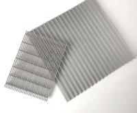 China Stainless Steel Wedge Wire Screen Filter Panel with Continuous Slot for sale