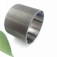 China Sieve Cylinders Wedge Filter Screen Looped In Well Drilling for sale