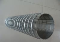 China SS 304 Flat Wedge Wire Screen for Water Well Casing Pipe for sale