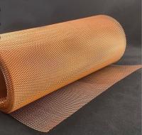 China Copper Diamond Expanded Metal Mesh for EMI Shielding 0.02-4mm for sale