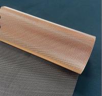 China Lightning Protection Expanded Metal Mesh Pure Copper Micro Hole Diamond for sale