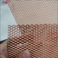 China 99.96% Pure Copper Expanded Mesh for Battery Electrodes for sale