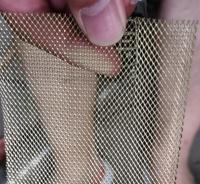 China Lightning Protection Expanded Metal Mesh Pure Copper Micro Hole Diamond for sale