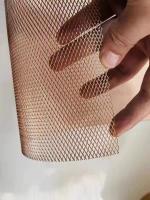 China Home Appliance Battery Expanded Copper Mesh Sheet With High Electrical for sale