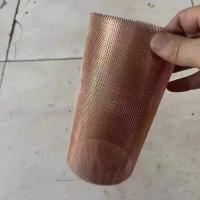 China Emi Shielding Protective Copper Expanded Metal Mesh For Wind Energy Composites for sale