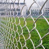 China 50x50mm Hot Dip Galvanized Chain Link Fence 2.0mm Wire 10m Length for sale