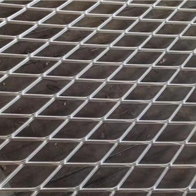 China Small Hole 1.22x2.44m Aluminum Expanded Metal Sheet  For Decorate for sale