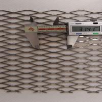 China Small Hole 1.22x2.44m Aluminum Expanded Metal Sheet  For Decorate for sale