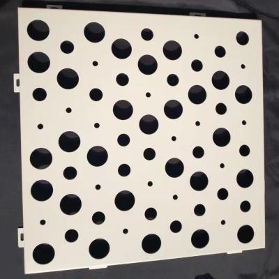 China 1.2*2.4m Aluminum Perforated Metal Panels For Decorative for sale