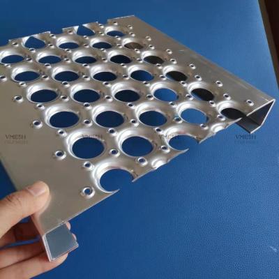 China Aluminum Round Hole Safety Grating for Walkway Platforms for sale