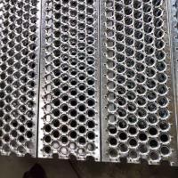 China Aluminum Round Hole Safety Grating for Walkway Platforms for sale