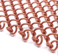 China Decorative Aluminum Chain Link Curtain for Bathroom Shower for sale