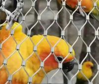 China Lightweight High Strength 304 316 Stainless Steel Wire Rope Mesh For Zoo Fence for sale