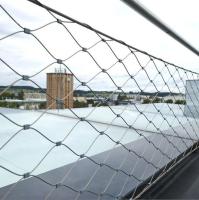 China Strong Flexible Stainless Steel Wire Rope Mesh For Outdoor Bridge Protection for sale