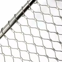 China Strong Flexible Stainless Steel Wire Rope Mesh For Outdoor Bridge Protection for sale
