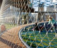 China Lightweight High Strength 304 316 Stainless Steel Wire Rope Mesh For Zoo Fence for sale
