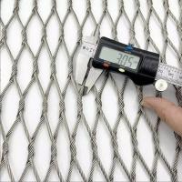 China High Flexibility Stainless Steel Woven Wire Rope Mesh Knot for sale