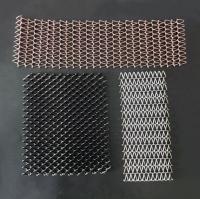China Architectural Decoration Metal Woven Wire Mesh Decoration Wire Mesh For Metal Partition for sale