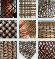China Decorative Steel Bronze Metal Wire Screen Architectural Mesh Chain Coil Hanging Drapery Ceiling Curtain for sale
