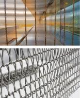China Stainless Steel 304 Woven Mesh Curtain Silver Golden Decorative for sale