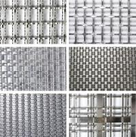 China Architectural Decoration Metal Woven Wire Mesh Decoration Wire Mesh For Metal Partition for sale