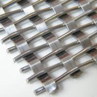 China Stainless Steel Woven Facade Mesh for Architectural Decoration for sale
