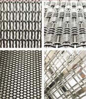 China Stainless Steel Woven Facade Mesh for Architectural Decoration for sale