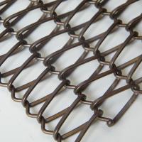 China Stainless Steel Crimped Woven Wire Mesh for Architectural Facade for sale