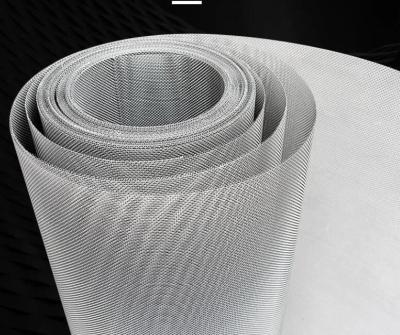 China Temperature Resistance Stainless Steel Plain Weave Filter Mesh For Sieving for sale