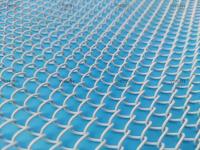 China Customized Size 6*6mm Chain Link Metal Curtain In Pairs Design Fireplace Screen Mesh for sale