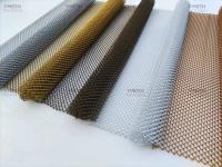 China Adjustable Single Panel Silver Color Steel Material Sturdy Fireplace Mesh Screen Curtain for sale