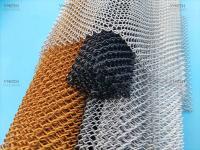 China Decorative Aluminum Chain Link Curtain Cascade Coil Drapery Wire Mesh Curtains for sale