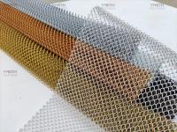 China Architectural Decorative Aluminum Metal Shower Curtain For Hotle for sale