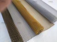 China Architectural Decorative Aluminum Metal Shower Curtain For Hotle for sale