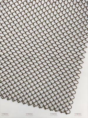 China Stainless Steel Architectural Crimped Wire Mesh 12x12mm Hole Size for sale