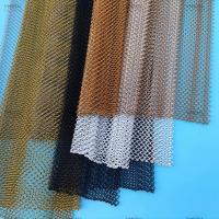 China Colorful Stainless Steel Aluminum Decorative Metal Chain Mesh Curtain Alloy Mesh Coil Drapery for sale