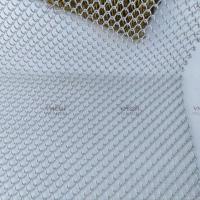 China Grey Aluminum Chain Link Mesh Curtain for Partitions and Screens for sale