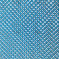 China Chain Link Metal Mesh Room Divider Curtain 6x6mm Powder Coated for sale