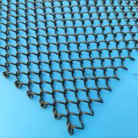 China Aluminum Chain Link Metal Mesh Curtain - Powder Coated Rust Resistant for sale