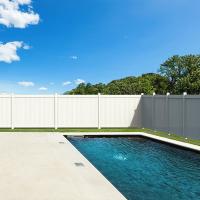 China Pvc Fence Panels Vinyl Privacy Fence 6x8ft For Garden Buildings for sale