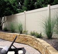 China Privacy Vinyl Plastic Fence Panel Garden Waterproof Pvc Fence For Pool for sale