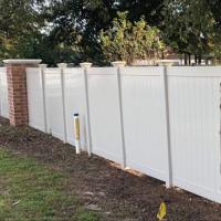 China Waterproof Vinyl White Color Outdoor Privacy House Fencing for sale