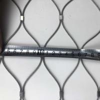 China Stainless Steel Cable Mesh Safety Netting SS304/316 for Zoo Bridge for sale