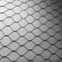 China 30*30mm Flexible Strong Stainless Steel Rope Mesh For Safety Fencing for sale